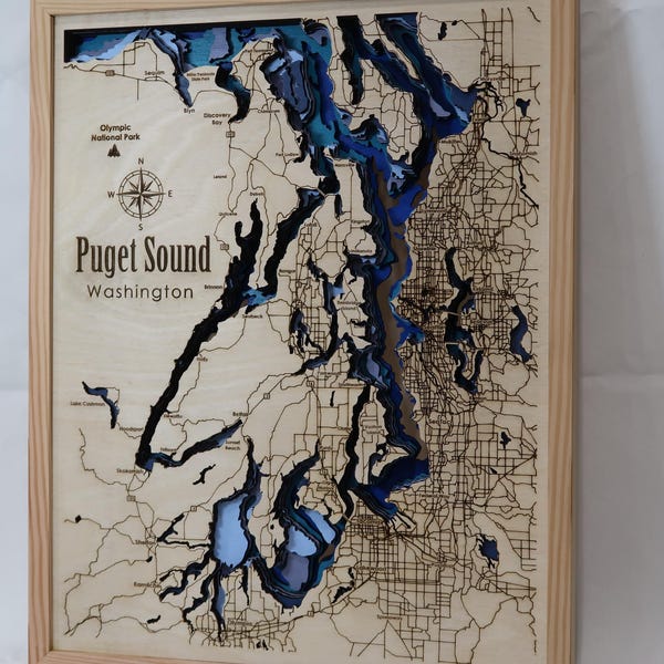 Puget Sound Art - Etsy