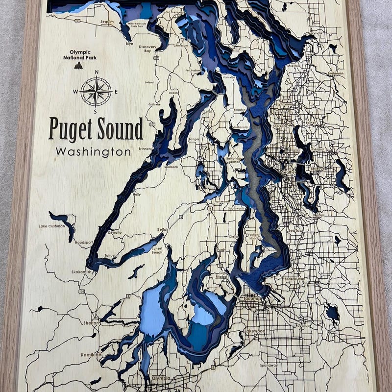 Puget Sound Art - Etsy