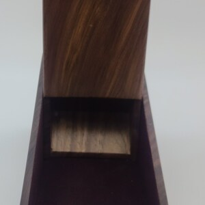 Walnut Wood Dice Tower & Dice Vault - Etsy