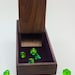 Walnut Wood Dice Tower & Dice Vault - Etsy