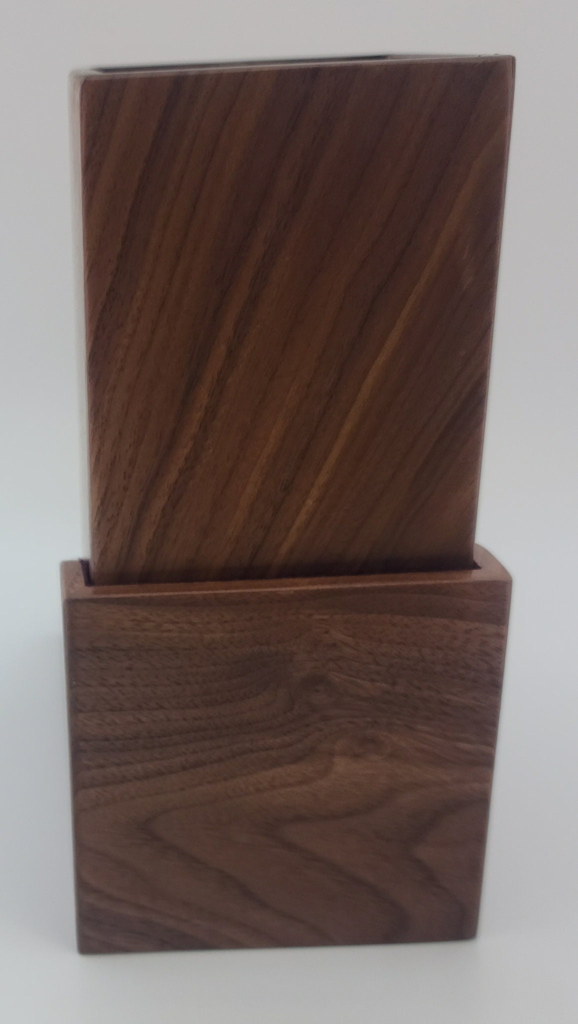 Walnut Wood Dice Tower & Dice Vault - Etsy