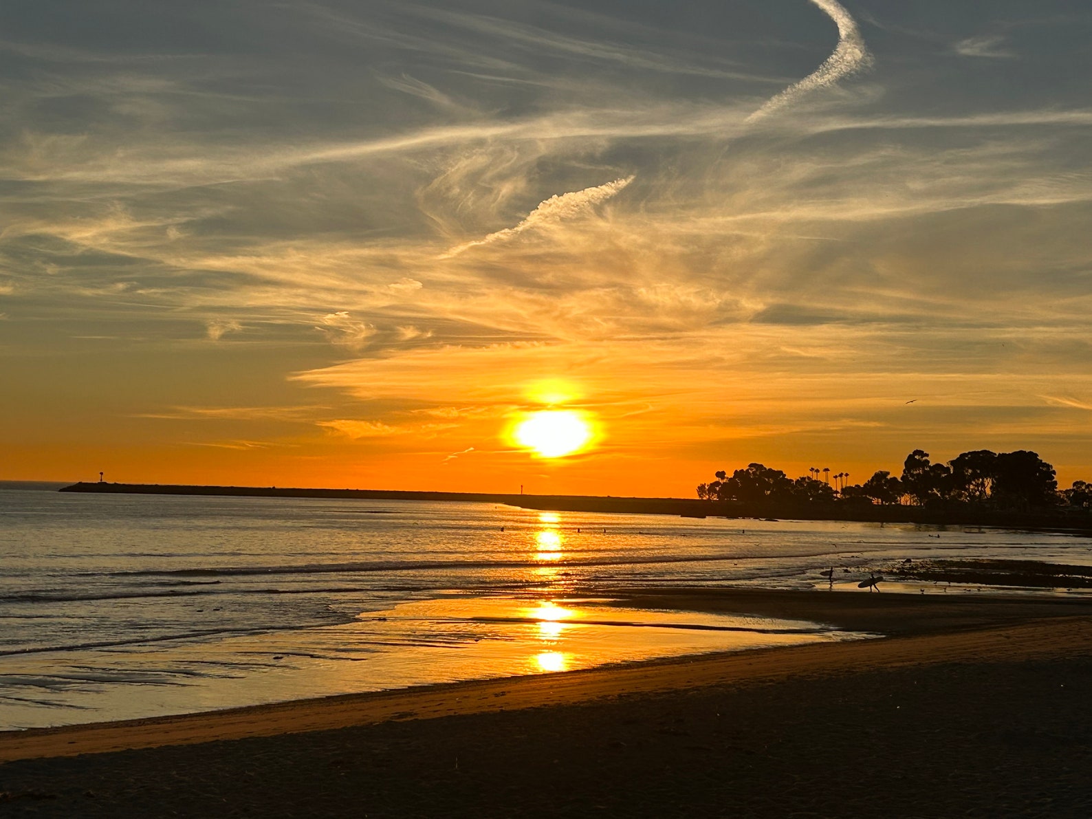 Doheny Beach Sunset Digital Print - Etsy