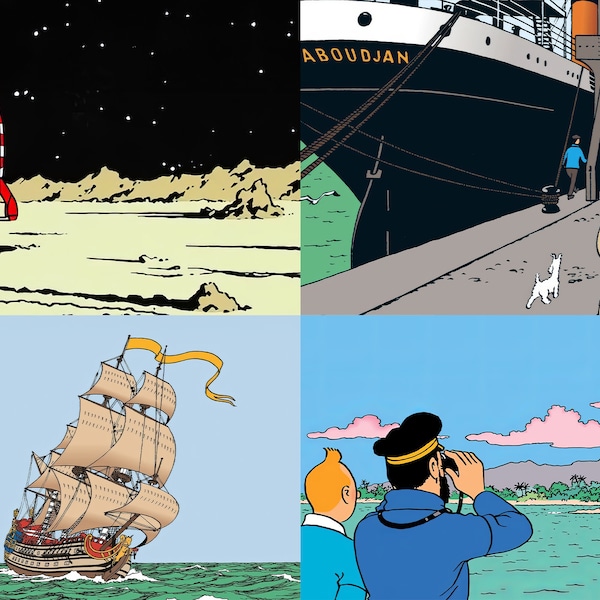Tintin - Etsy