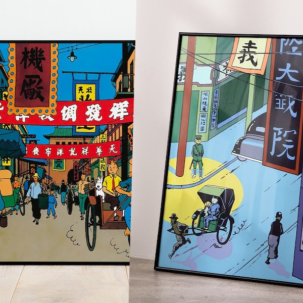 Tintin - Etsy