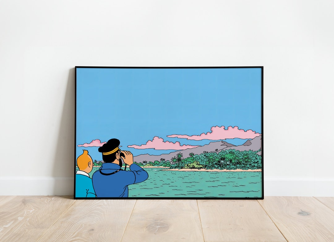 Tintin and Captain Haddock, 4k High Quality Digital Download - for ...
