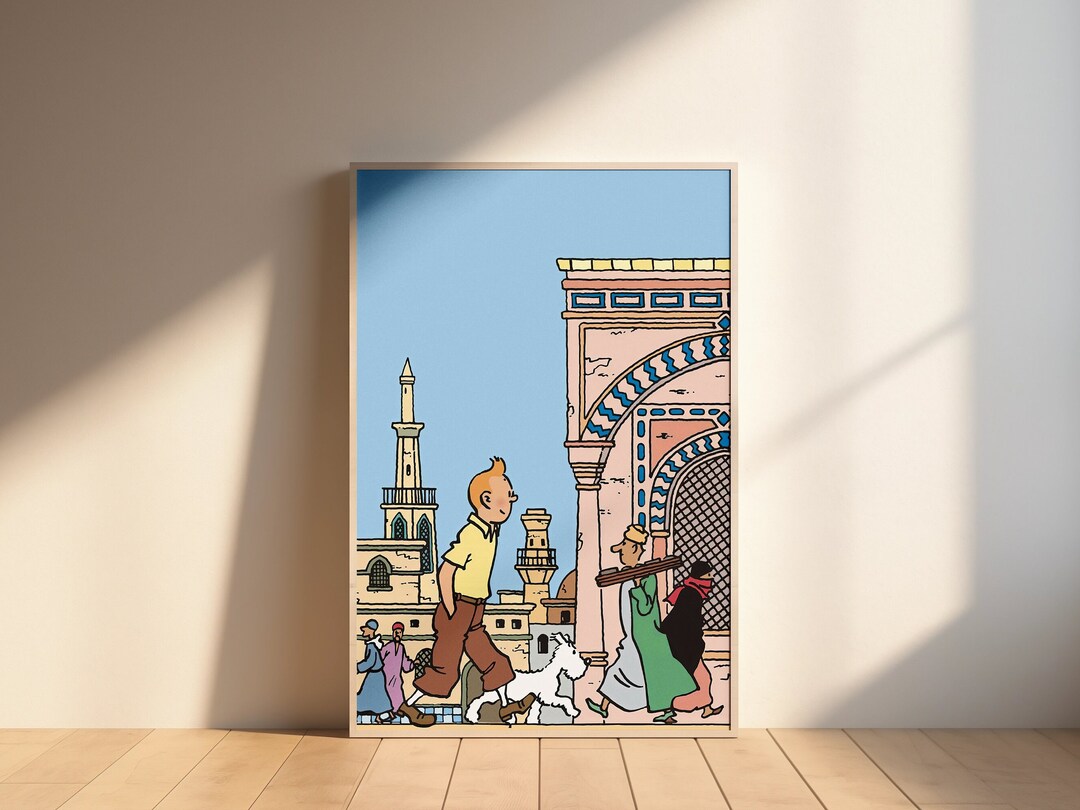 Tintin in Egypt, Very High Quality Digital Download. - Etsy
