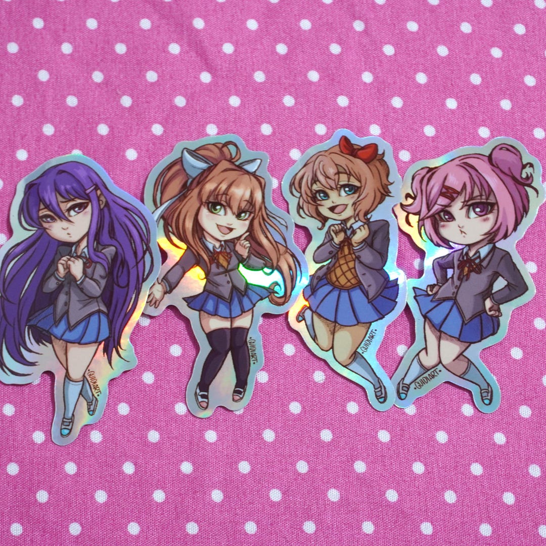 Doki Doki Literature Club Stickers - Etsy