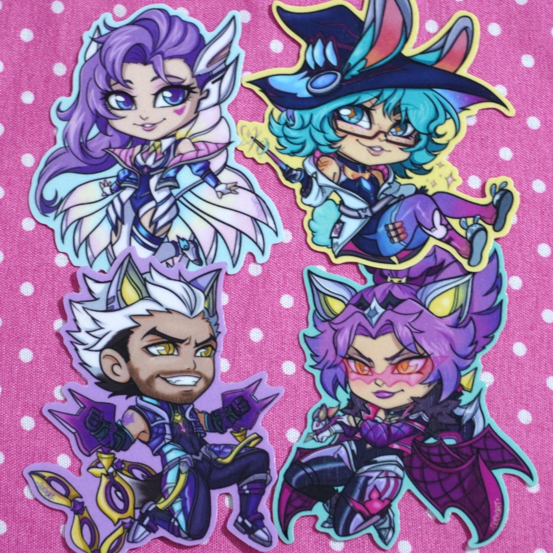 Anima Squad League of Legends Stickers - Etsy