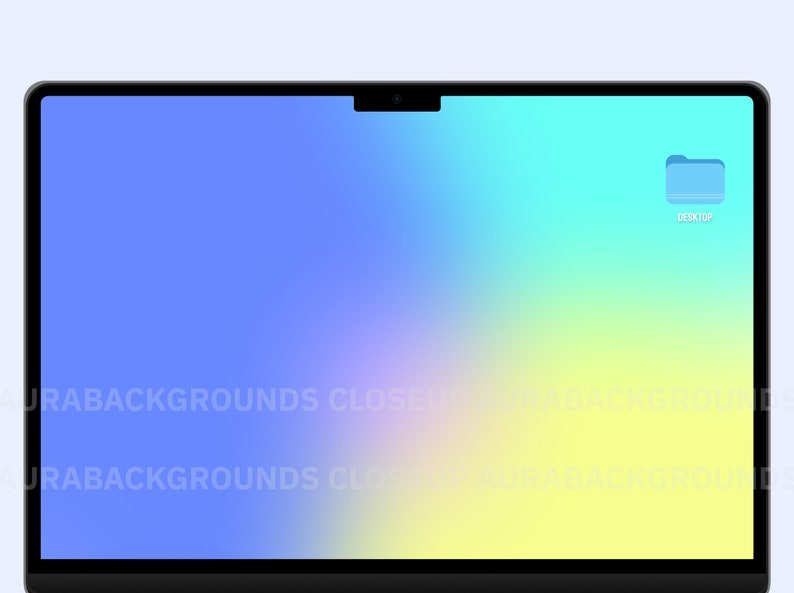 Computer Wallpaper Blue Colors Blueberry Burst Mini Collection - Etsy