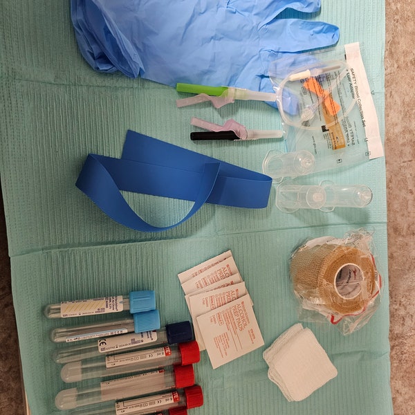 Phlebotomy Practice Kit - Etsy