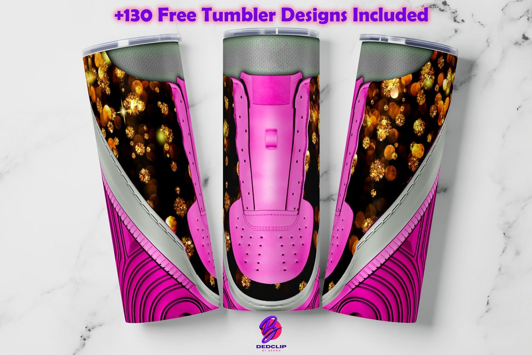 Glitter Sneaker Tumbler Wrap: 20oz Skinny Tumbler Sublimation (PNG ...