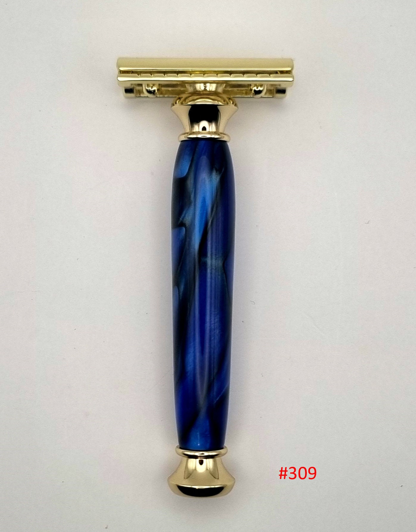Handmade Acrylic Razor Handle Suits Safety Razor Blades Variety of ...