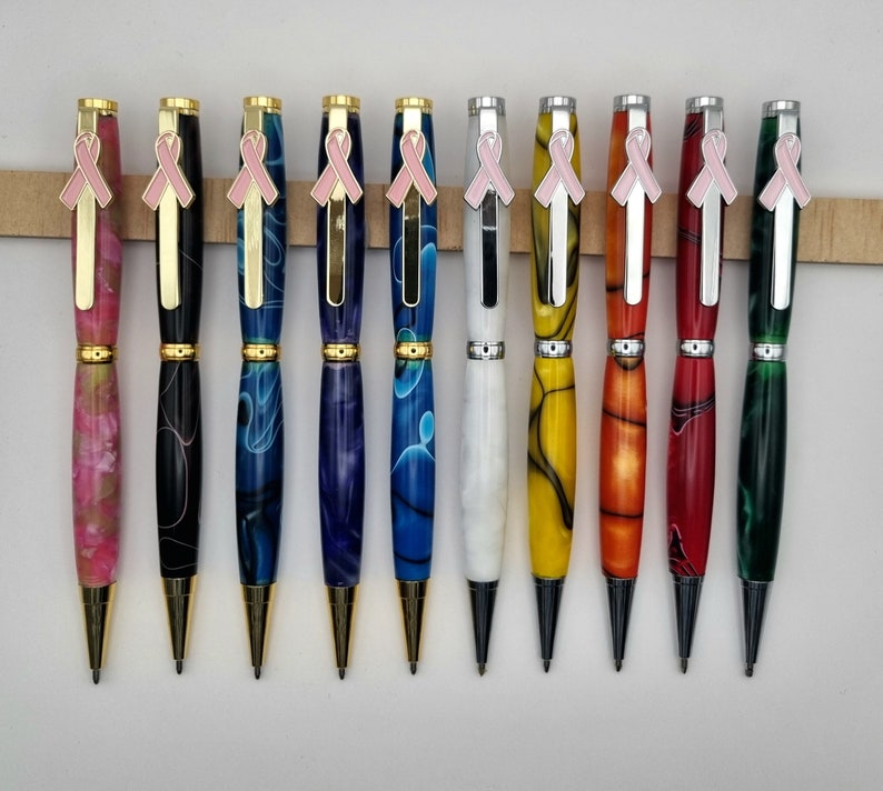 Handmade Pen - Slimline Twist Pens - Various Colours to Choose From ...