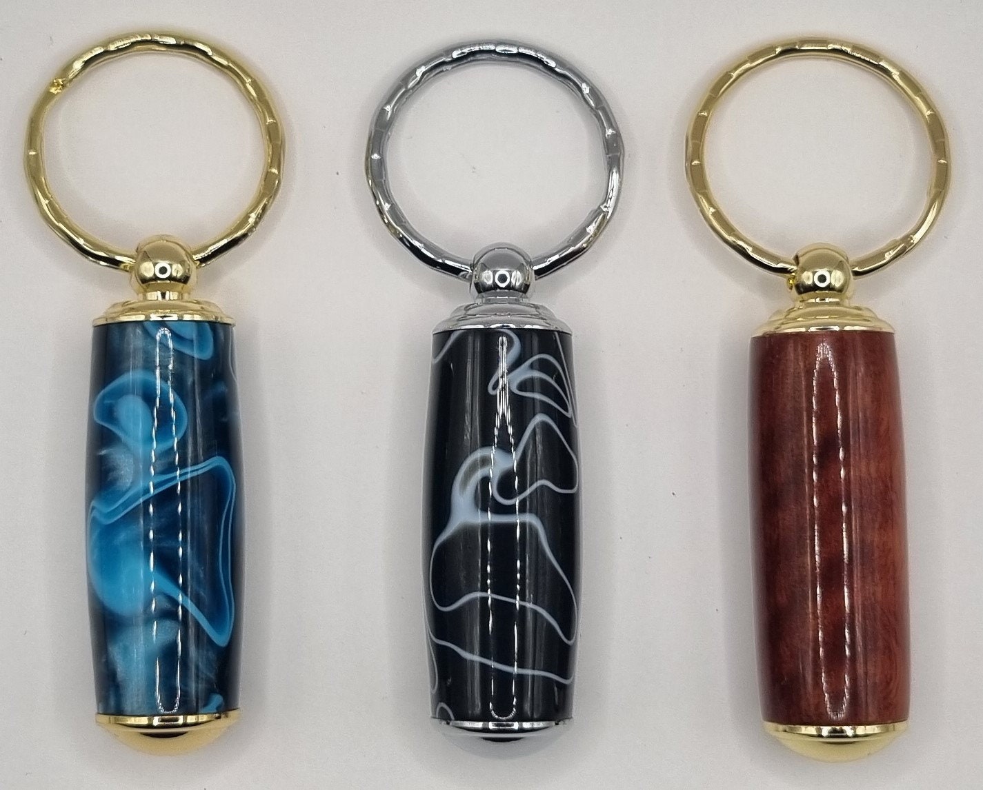Handmade Secret Compartment Keyrings Various Colours - Etsy Australia