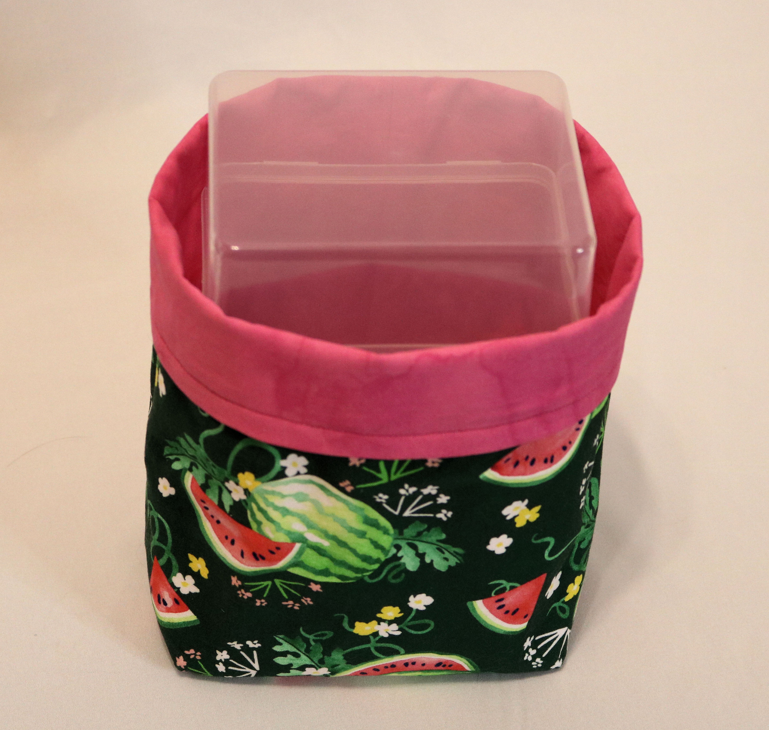 Whimsical Fabric Bucket - Organize in Style for Summer - Etsy