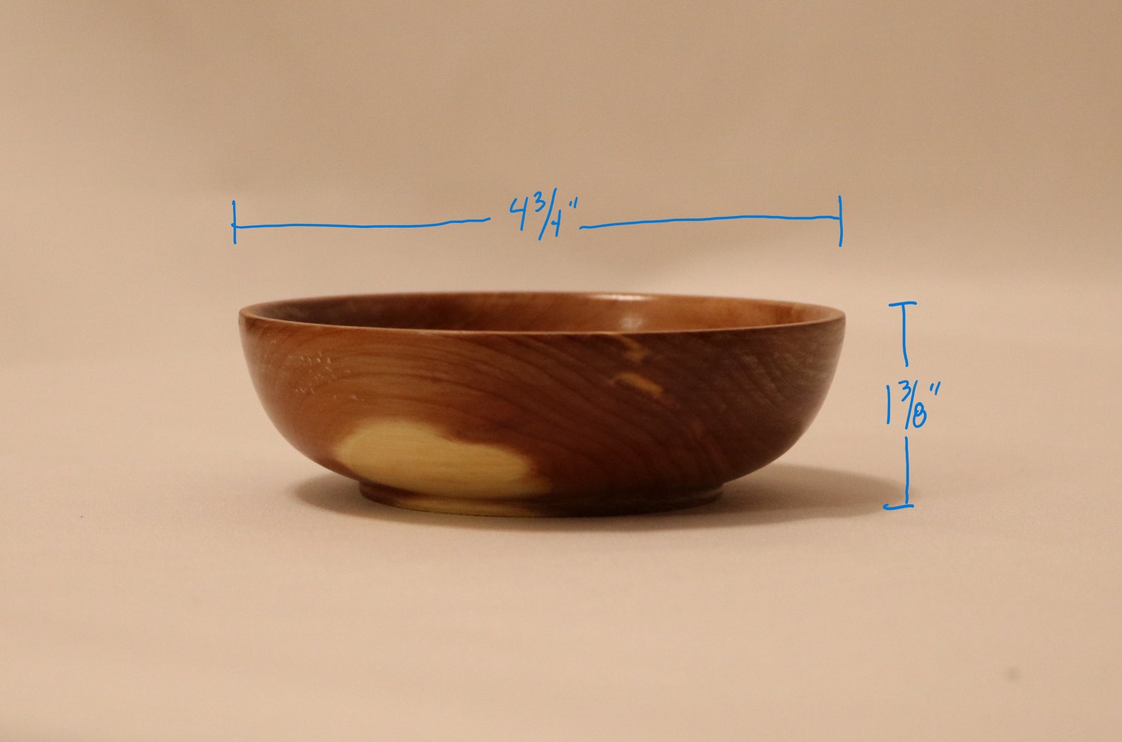 Artisan Cedar Bowl - Hand Turned Wood Bowl, Perfect Gift for Nature ...