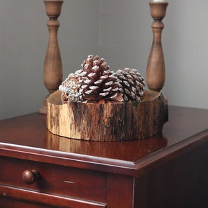 Natural Wood Dish - Rustic Charm With Elegant Touch! Hand Turned Ash ...