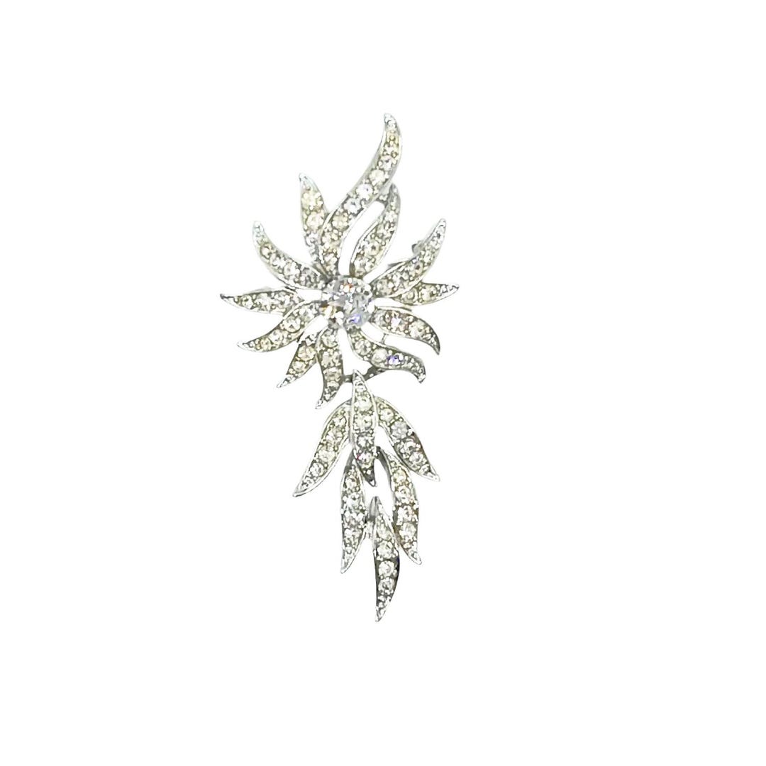 Vintage Sarah Coventry Evening Accents Rhinestone Drop Pendant/ Brooch ...