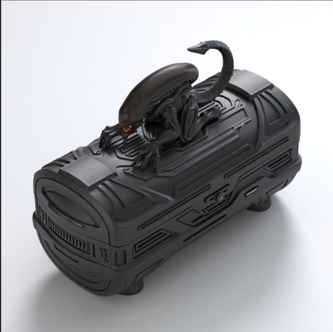 The Alien Chest: Xenomorph Themed Jewelry & Storage Box STL File - Etsy UK