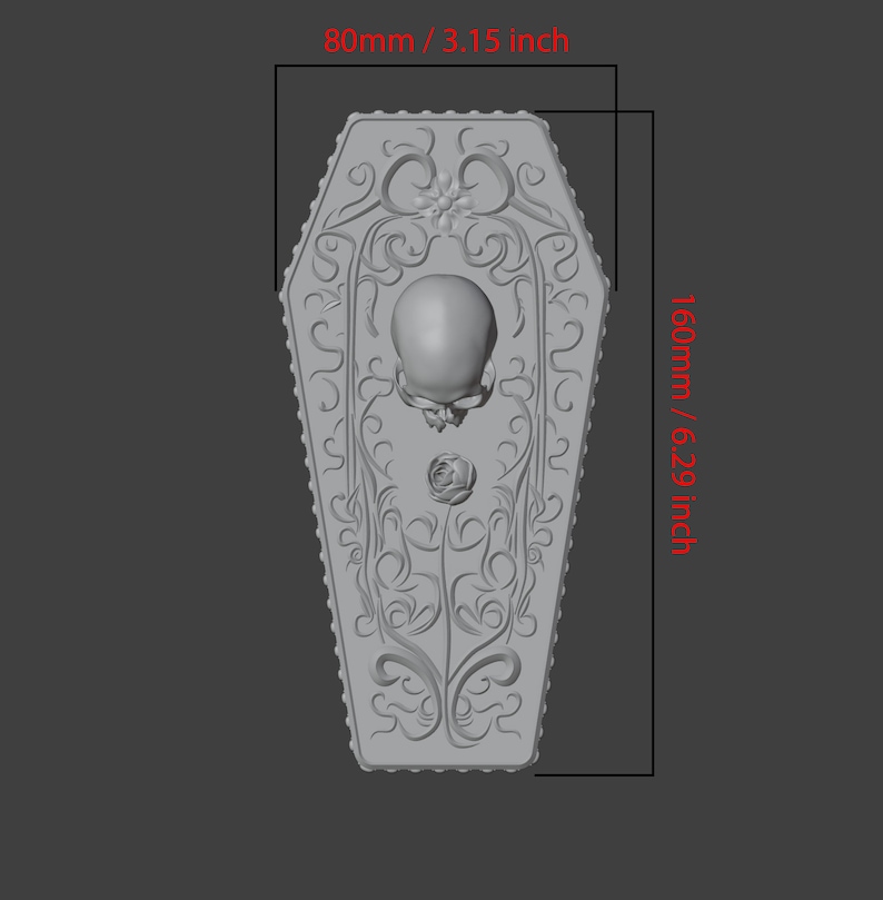 Gothic Jewelry Box for 3D Printing (.stl) - Etsy