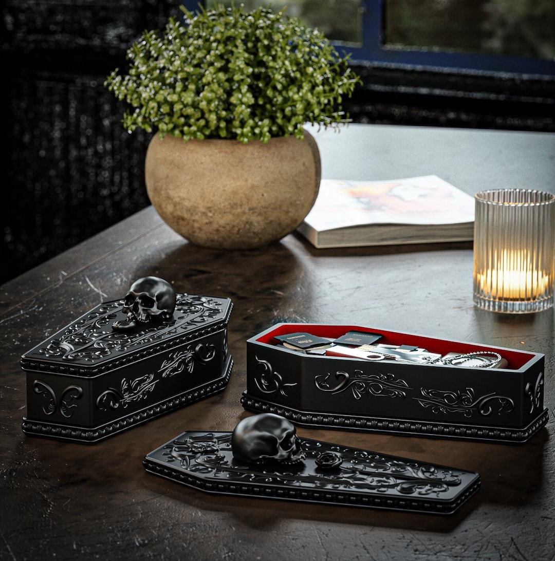 Gothic Jewelry Box for 3D Printing (.stl) - Etsy