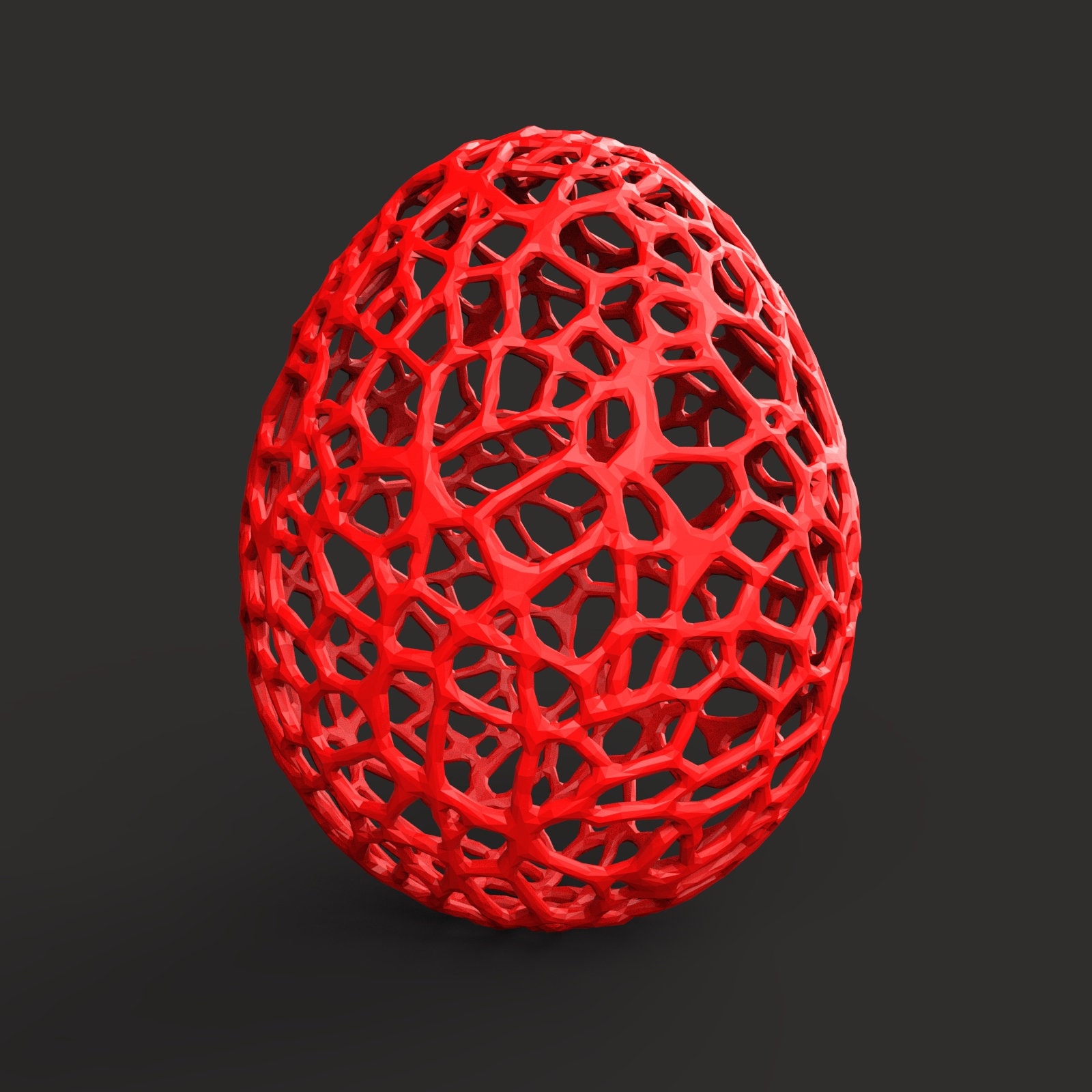 Voronoi Style Dragon Egg STL File for 3D Printing - Etsy