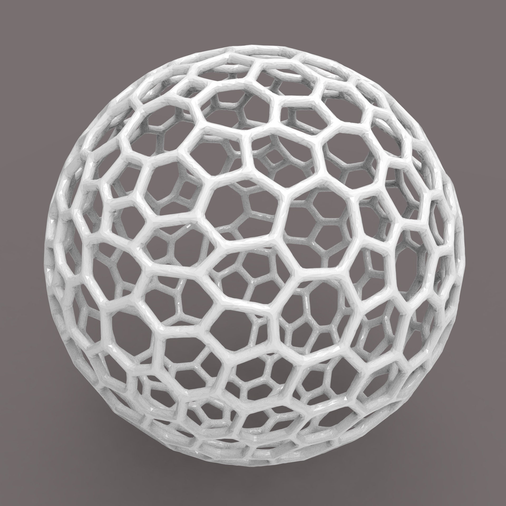 2 Sphere Voronoi Style Stl Digital File for 3D Printing - Etsy