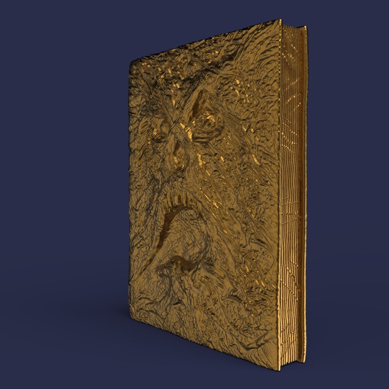 Necromancy Book STL Digital File for 3D Printing - Etsy