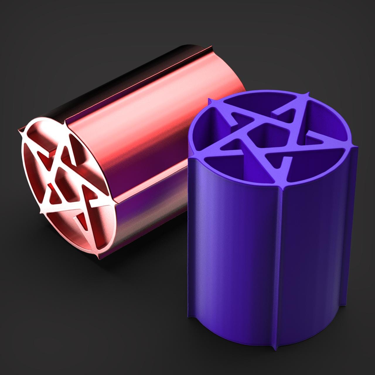 Organizer Pentagram STL Digital File for 3D Printing - Etsy