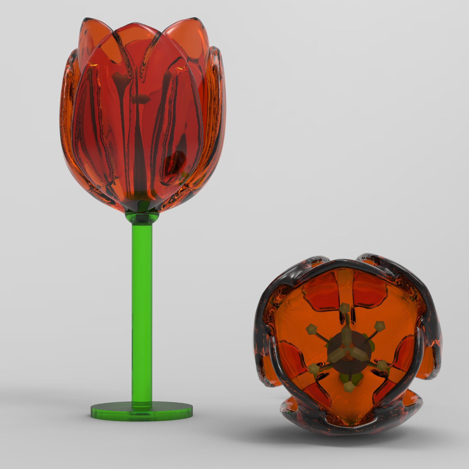 3D Printing Tulip Stl Digital File - Etsy