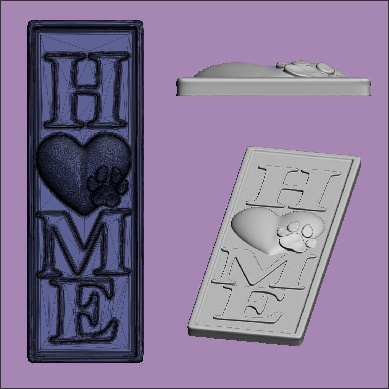 Pet House Sign Stl Digital File - Etsy
