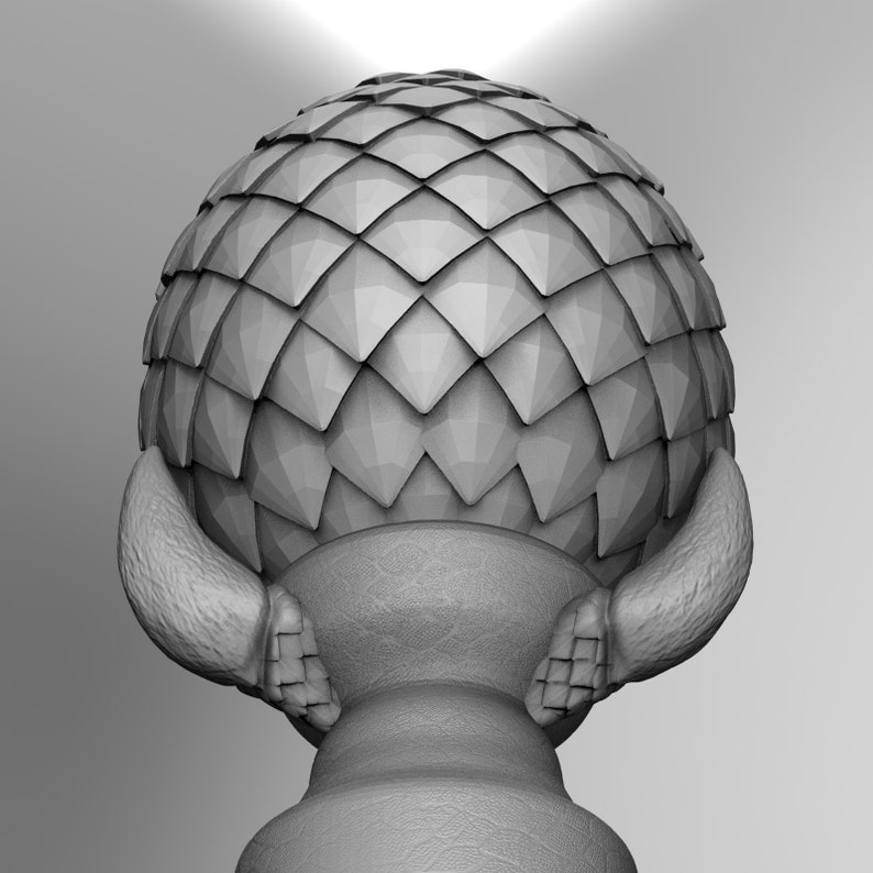 Dragon Egg on a Stand STL File for 3D Printing - Etsy
