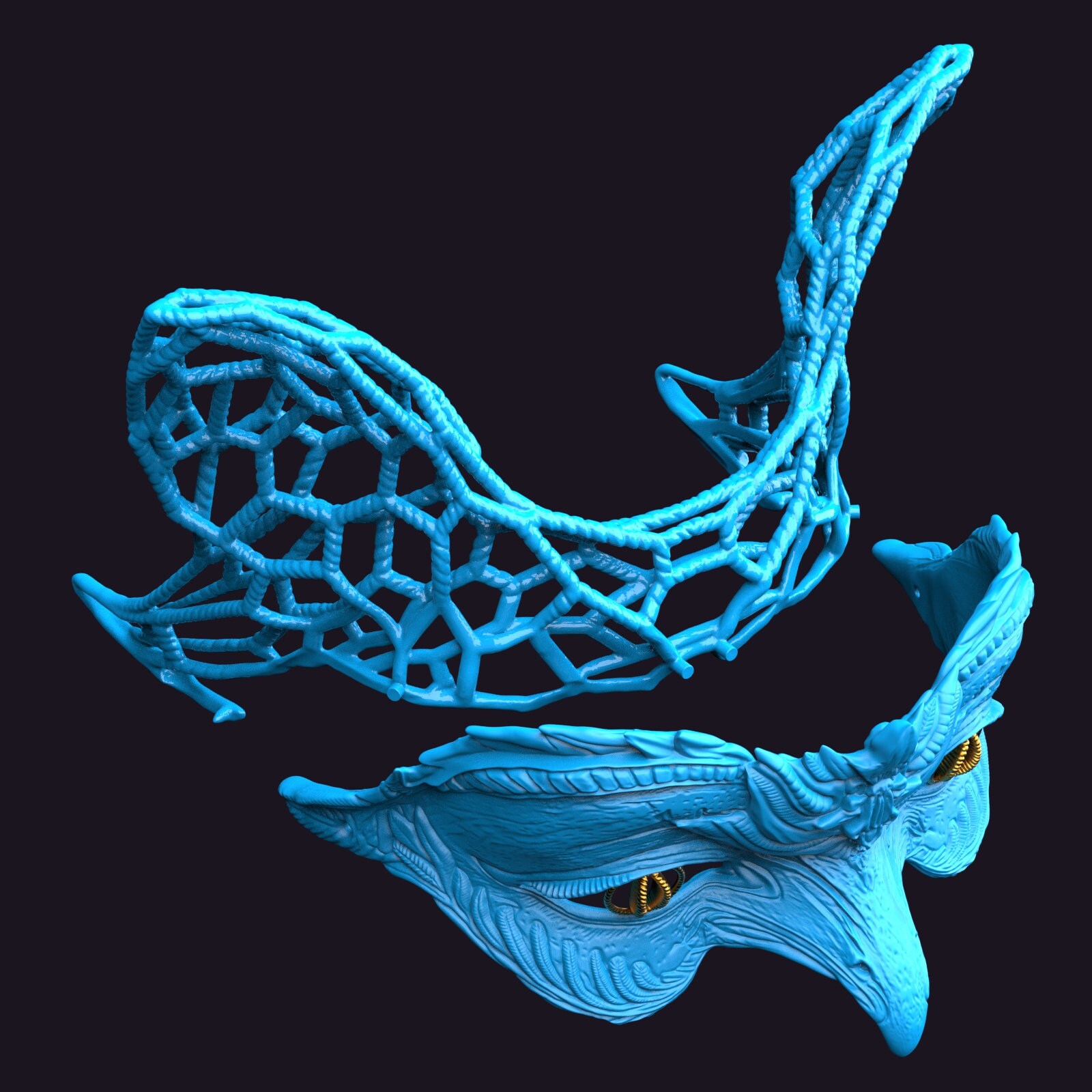 Zoomorphic Mask STL Digital File for 3D Printing - Etsy