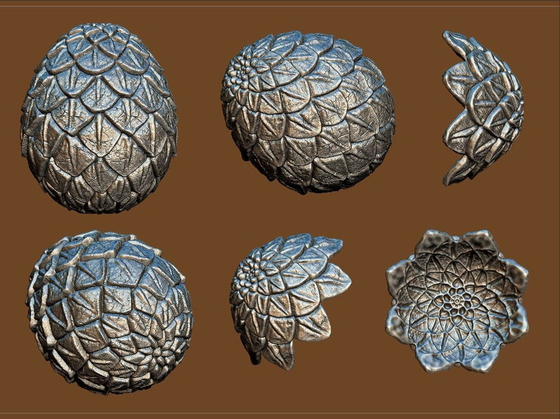 Dragon Egg STL File for 3D Printing - Etsy