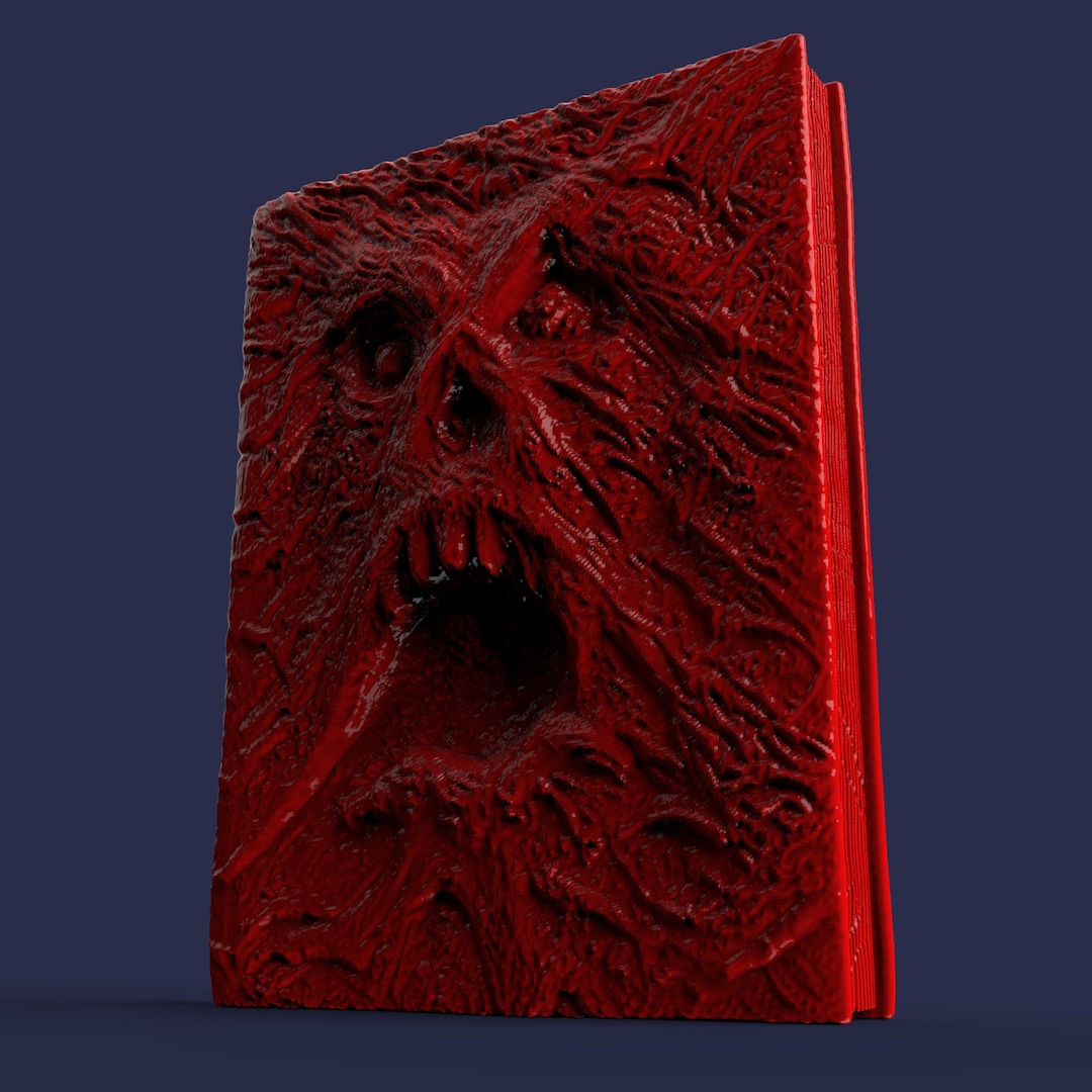 Necromancy Book STL Digital File for 3D Printing - Etsy