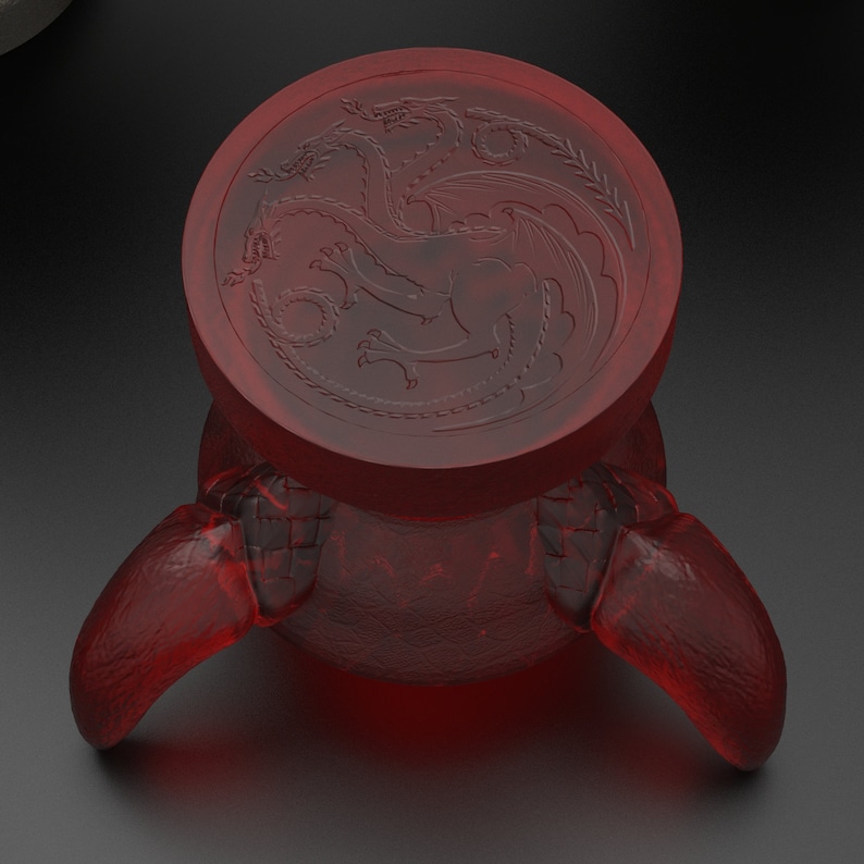 Dragon Egg on a Stand STL File for 3D Printing - Etsy