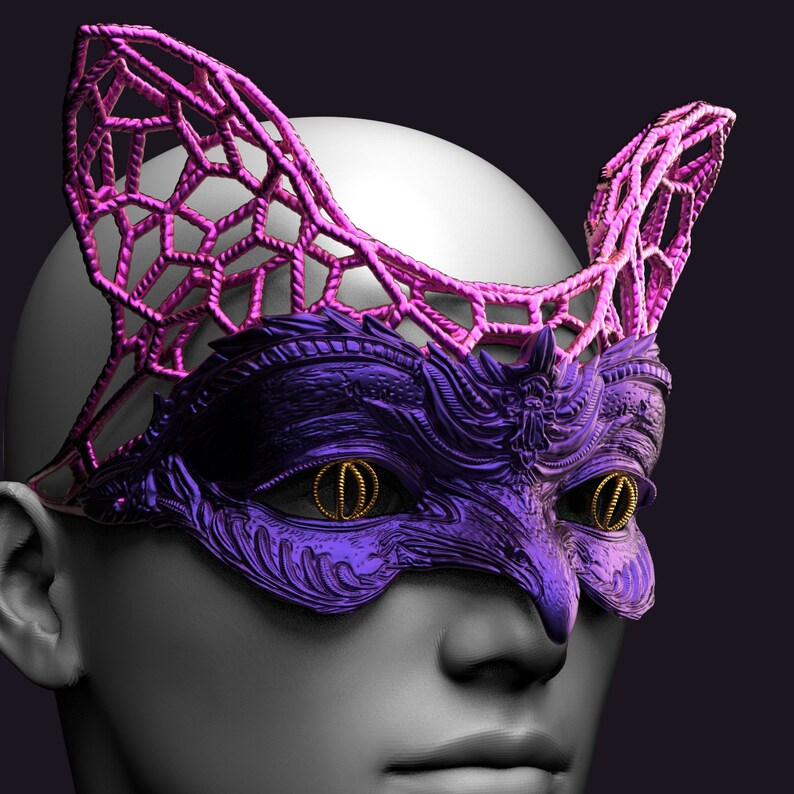 Zoomorphic Mask STL Digital File for 3D Printing - Etsy
