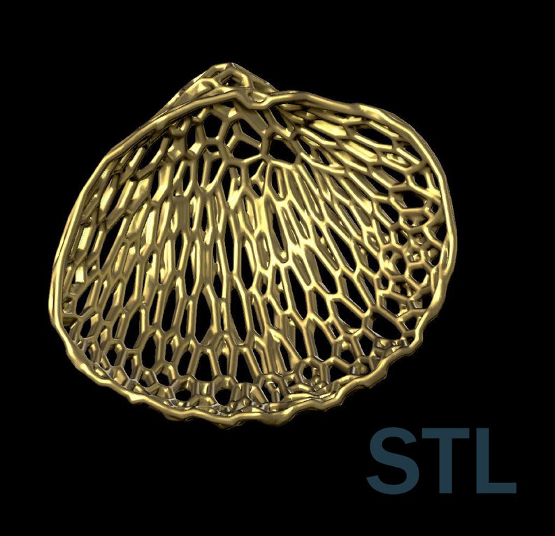 Vase Shell in Voronoi Stail STL Digital File for 3D Printing - Etsy