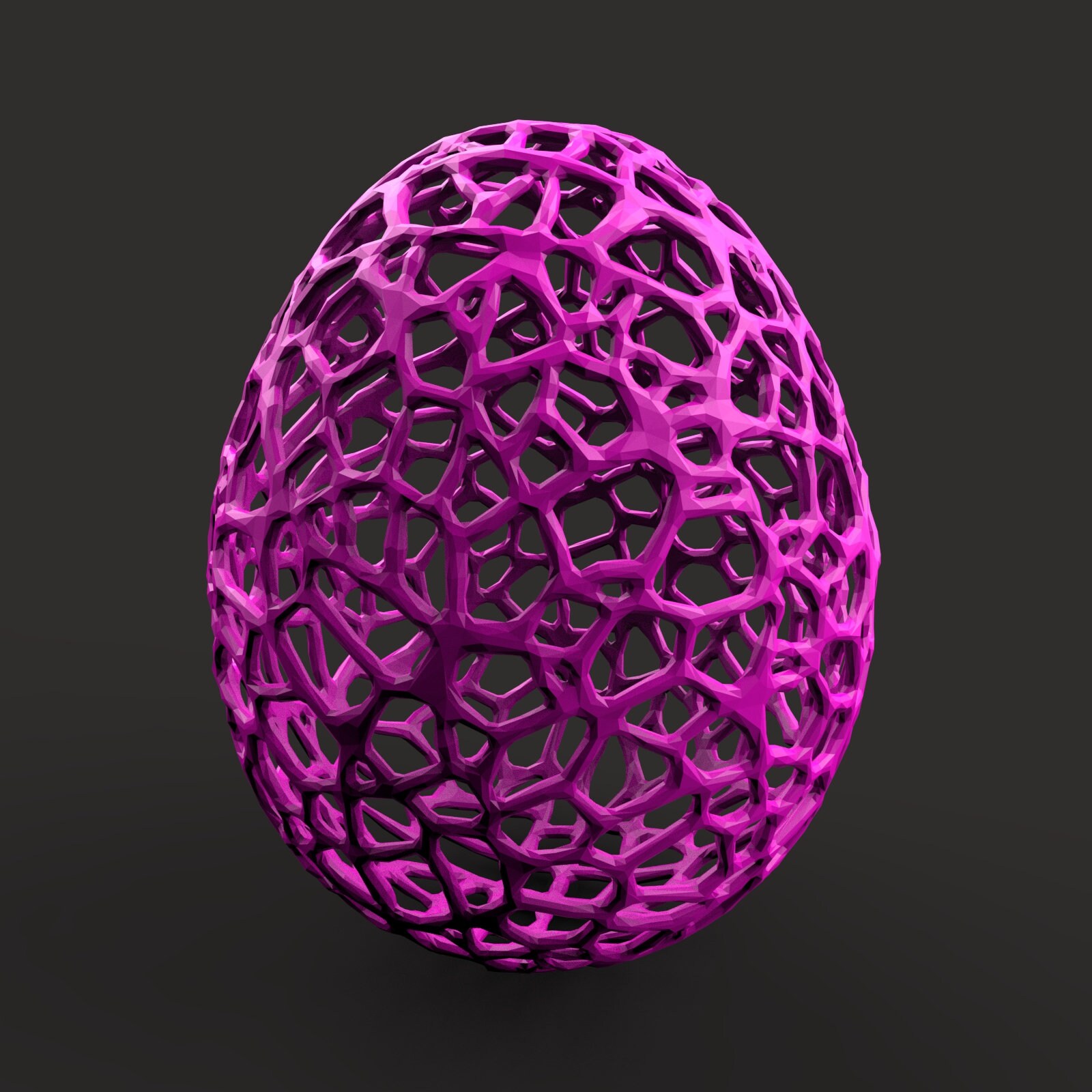 Voronoi Style Dragon Egg STL File for 3D Printing - Etsy