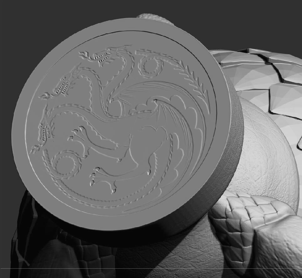 Dragon Egg on a Stand STL File for 3D Printing - Etsy