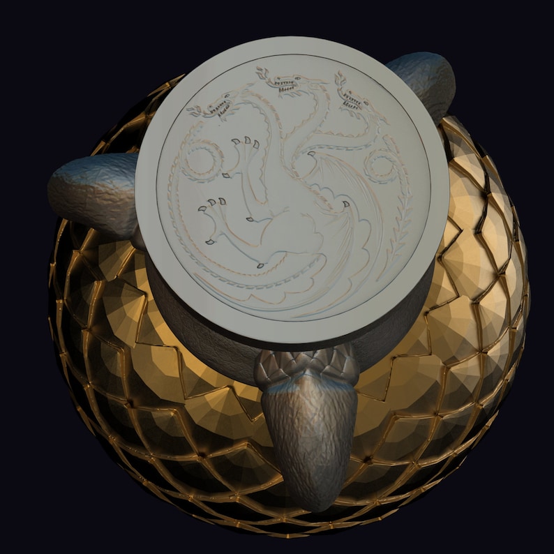 Dragon Egg on a Stand STL File for 3D Printing - Etsy