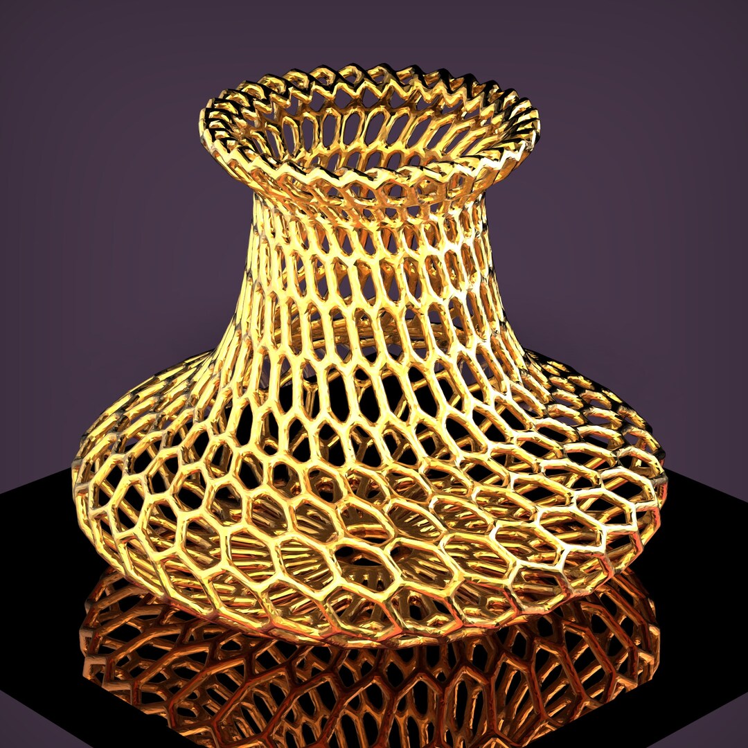 Vase in the Voronoi Style Digital File for 3D Printing - Etsy
