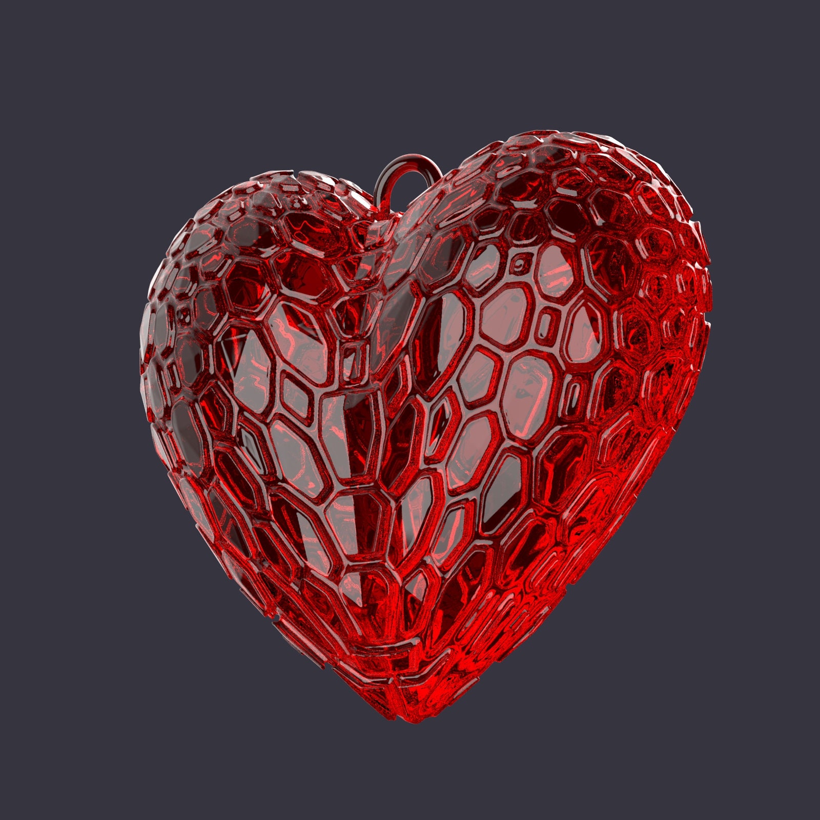 Dragon Heart Pendant STL Digital File for 3D Printing - Etsy