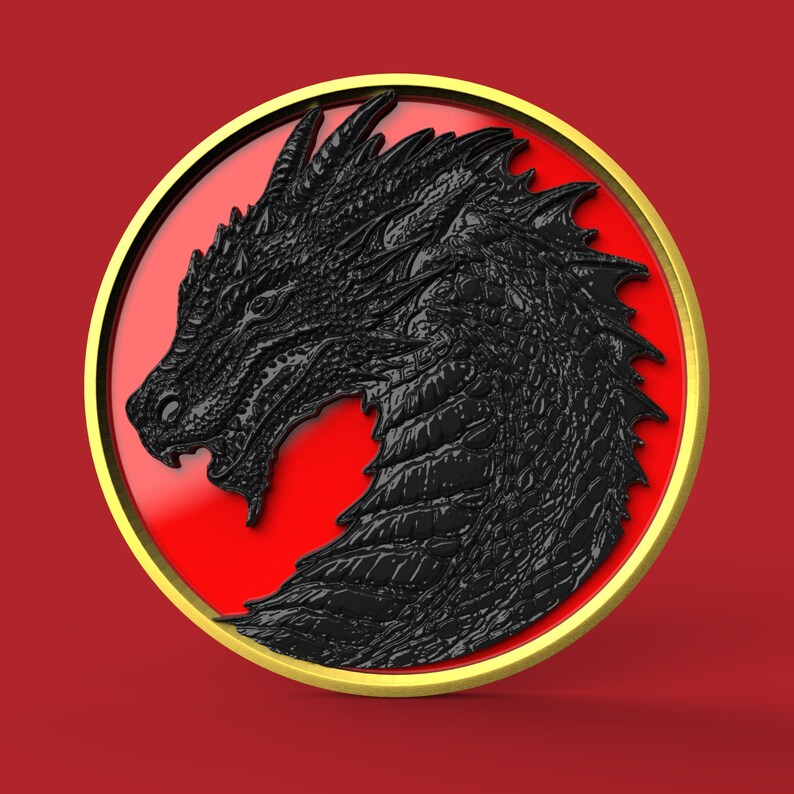 Red Dragon Stl Digital File for CNC Machine or 3D Printing - Etsy