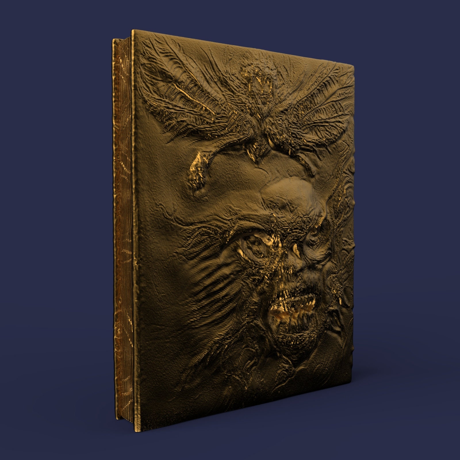 Necromancy Book STL Digital File for 3D Printing - Etsy