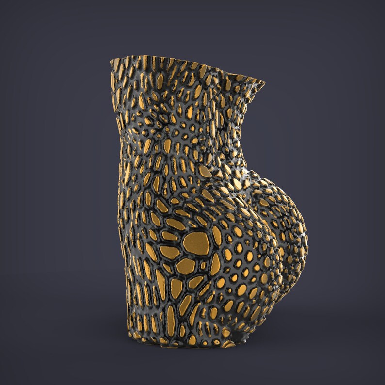 Vase in the Shape of a Female Torso STL Digital File for Printing - Etsy