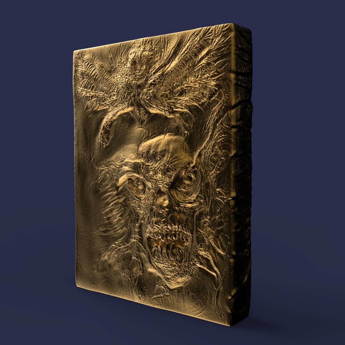 Necromancy Book STL Digital File for 3D Printing - Etsy