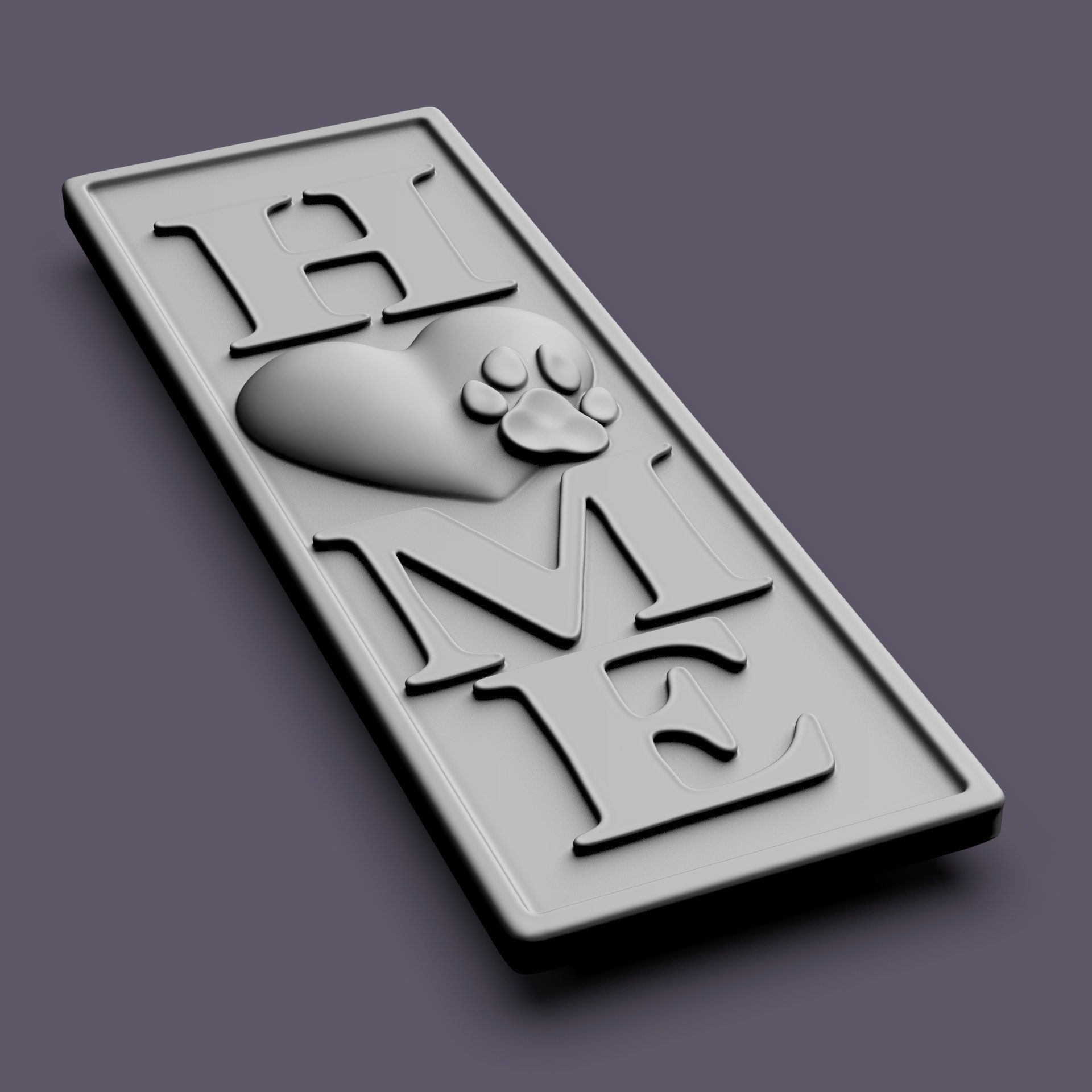 Pet House Sign Stl Digital File - Etsy