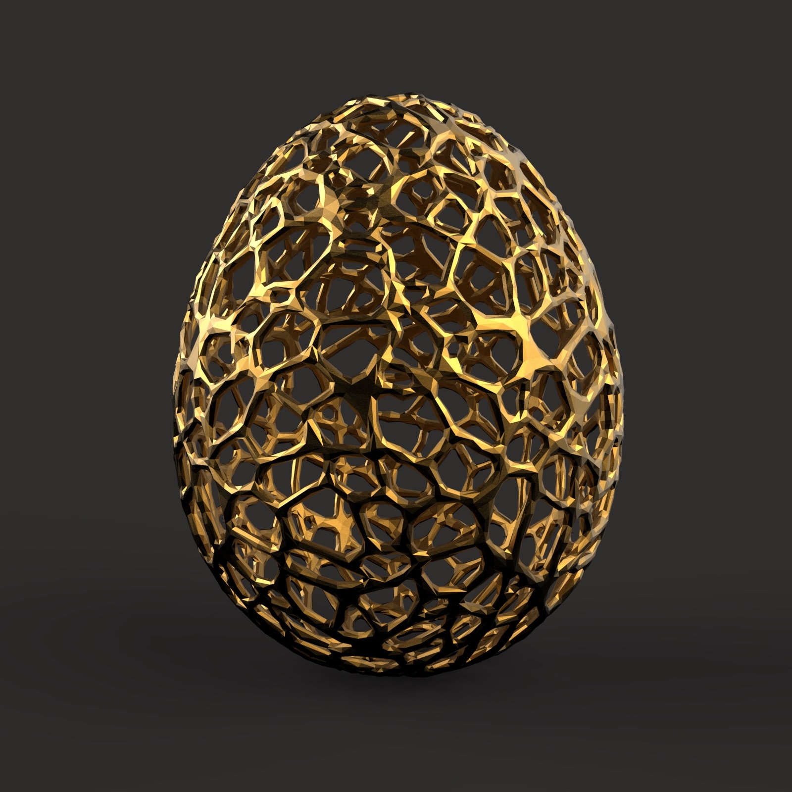 Voronoi Style Dragon Egg STL File for 3D Printing - Etsy