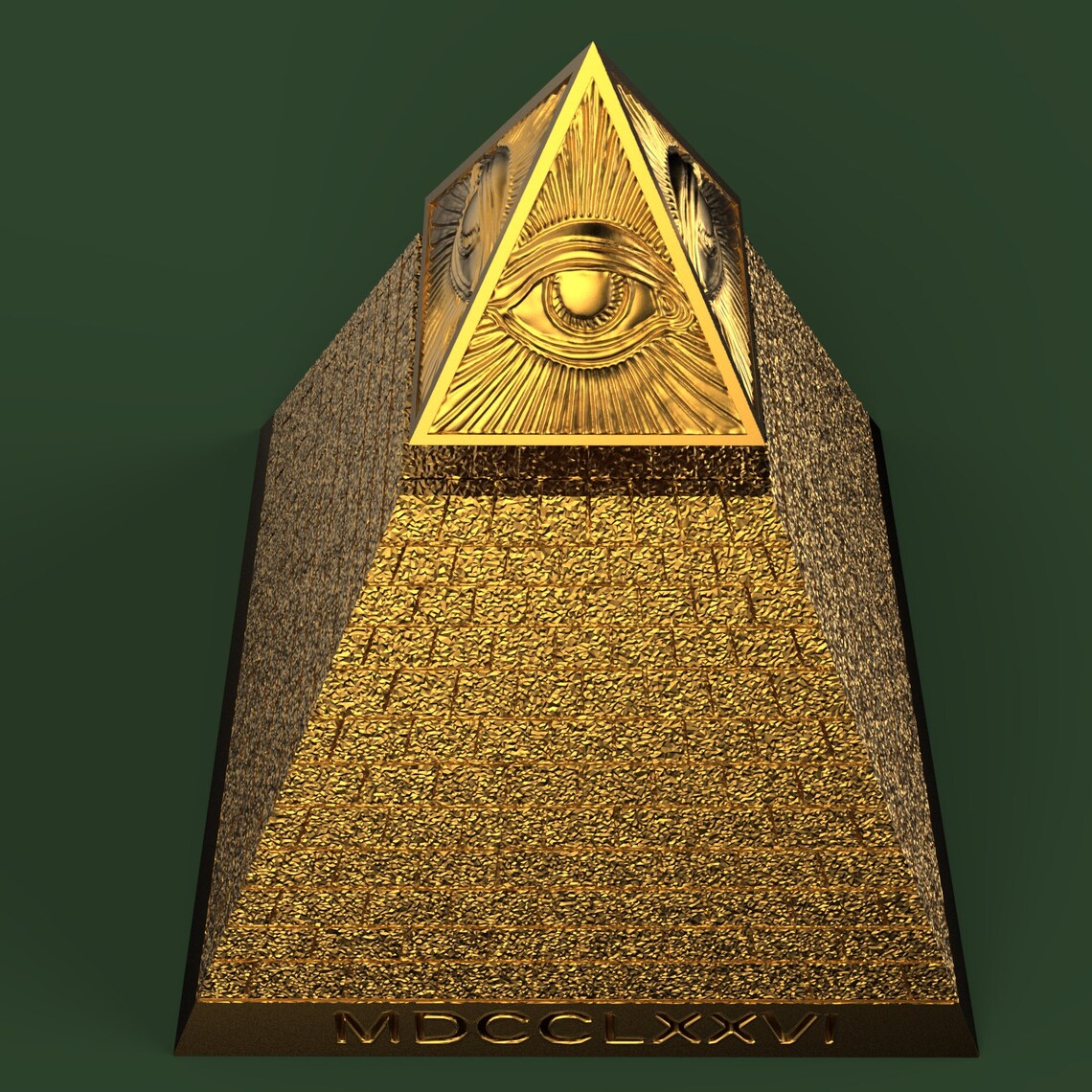 All-seeing Eye STL Digital File for 3D Printing - Etsy